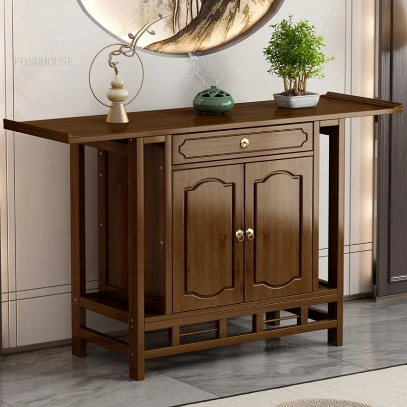 Modern-Chinese-Solid-Wood-Console-Tables-for-Hallway-Home-Entryways-Table-Simple-Living-Room ...
