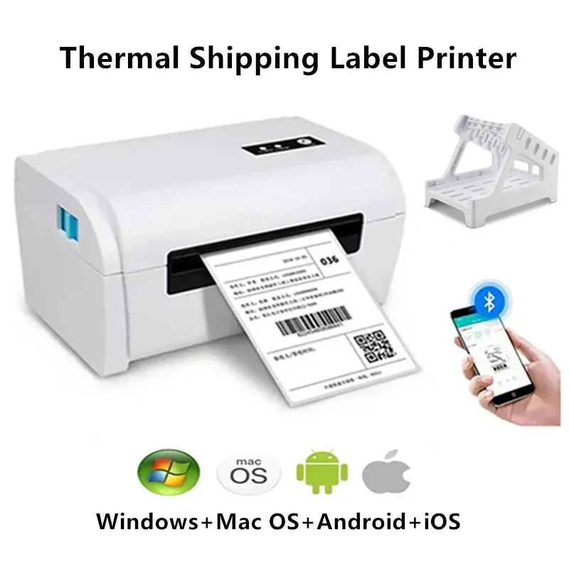 Shipping-Label-Express-Waybill-Product-Price-Sticker-USB-Bluetooth-4 ...