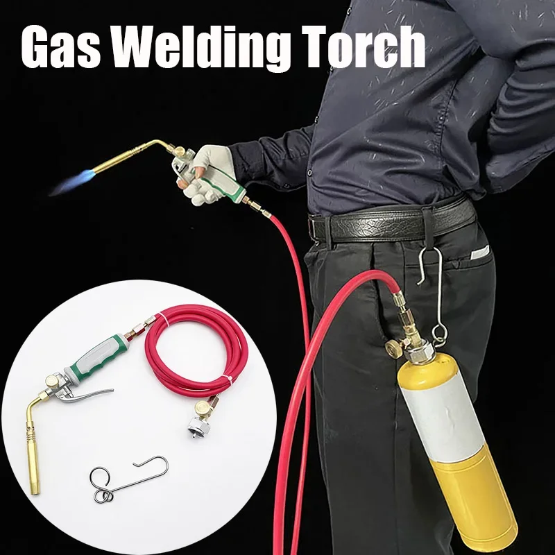High-Temperature-Welding-Gun-Propane-Cylinder-Welding-Maintenance-Torch ...