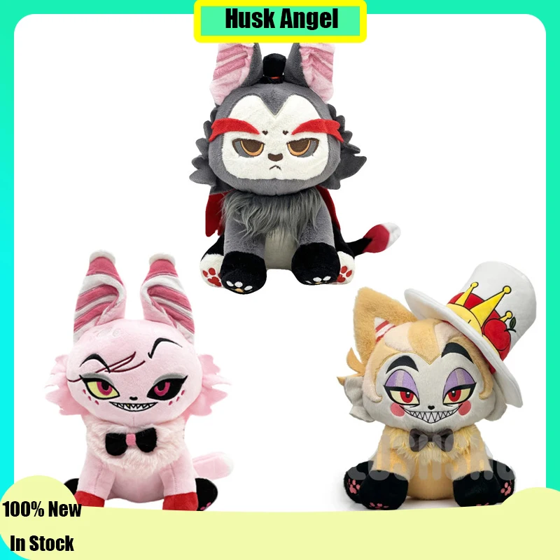 Juguete-de-peluche-de-Hotel-Hazbined-Kawaii-Husk-Meow-mu-eca-de-Cosplay ...