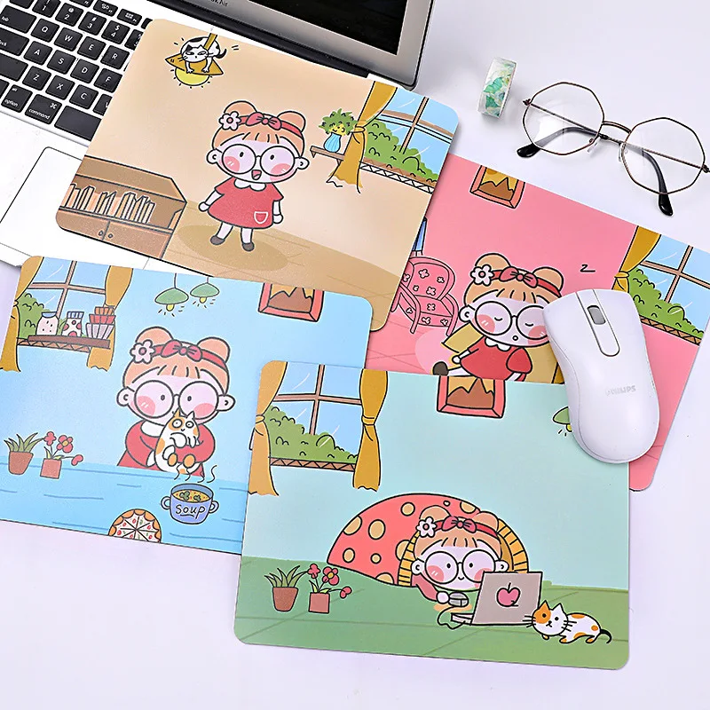 Kawaii Desk Accessories Gaming | Mouse Pad Desk Pads Blotters ...