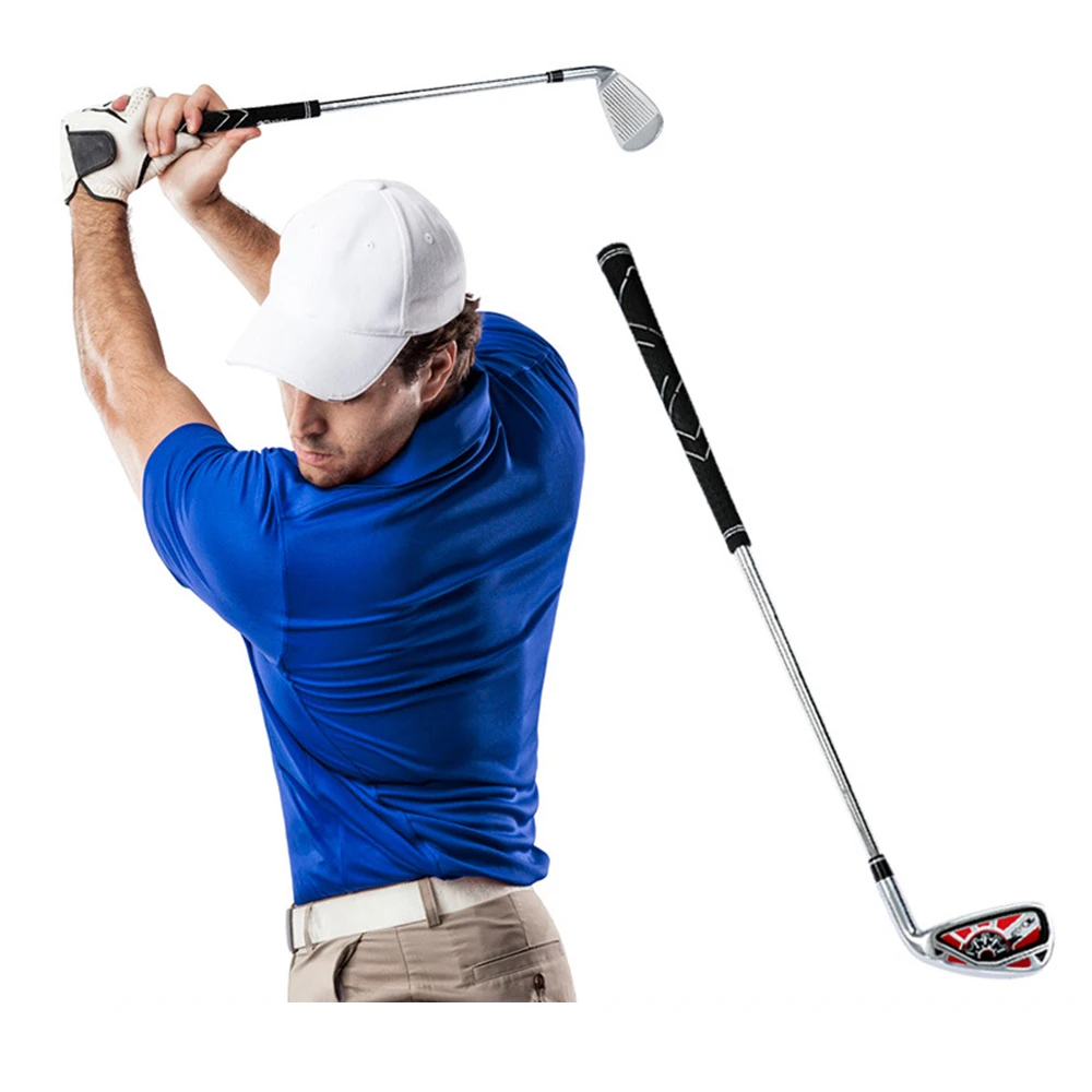 Golf Short Club No.7 Iron Indoor Swing Practice Club 62cm Steel Club ...