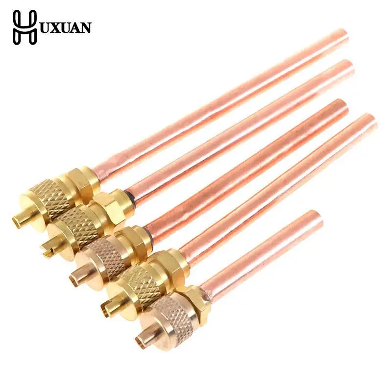 5pcs/lot Service/Access Valve 1/4" SAE 1/4" OD 4" Stem Strong Core AC ...