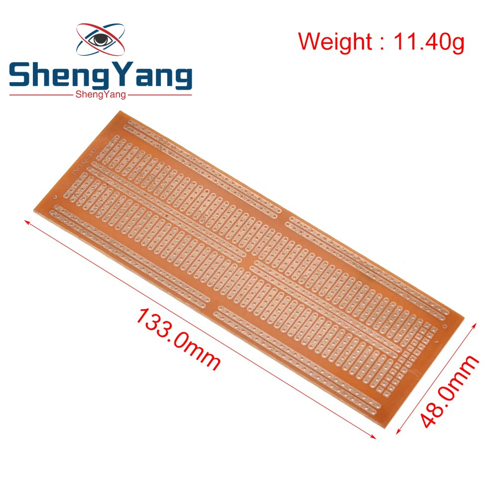 1/2/5PCS 48X133 48*133MM Single Side Prototype Plate Universal Board ...
