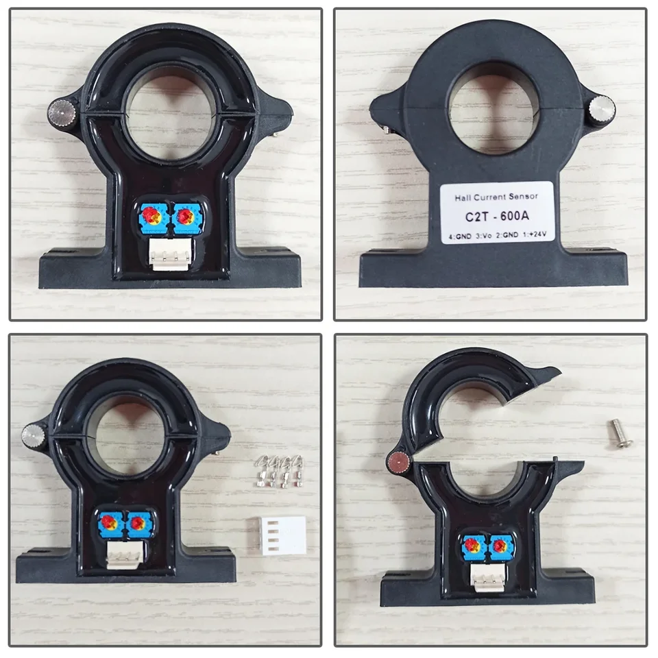 Current Clamp Sensor 25khz Bandwidth HSTS21 Split Core Current Sensor ...