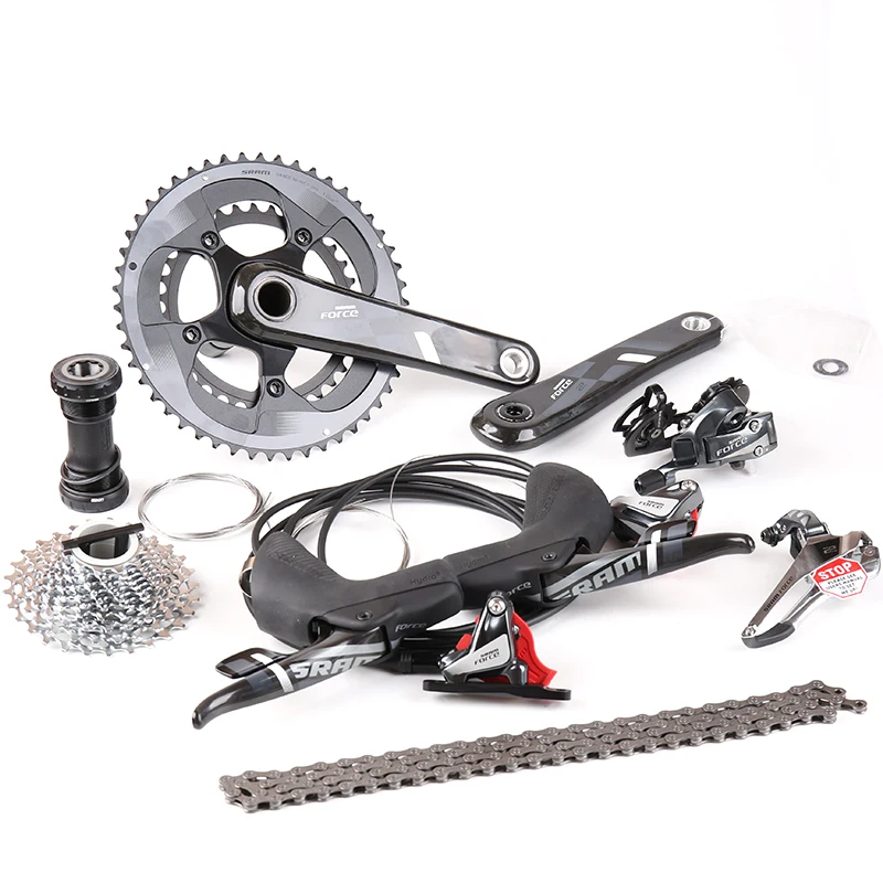SRAM FORCE 22 HYD Road Bike 2x11 Speed Hydraulic Disc Brake Derailleur ...