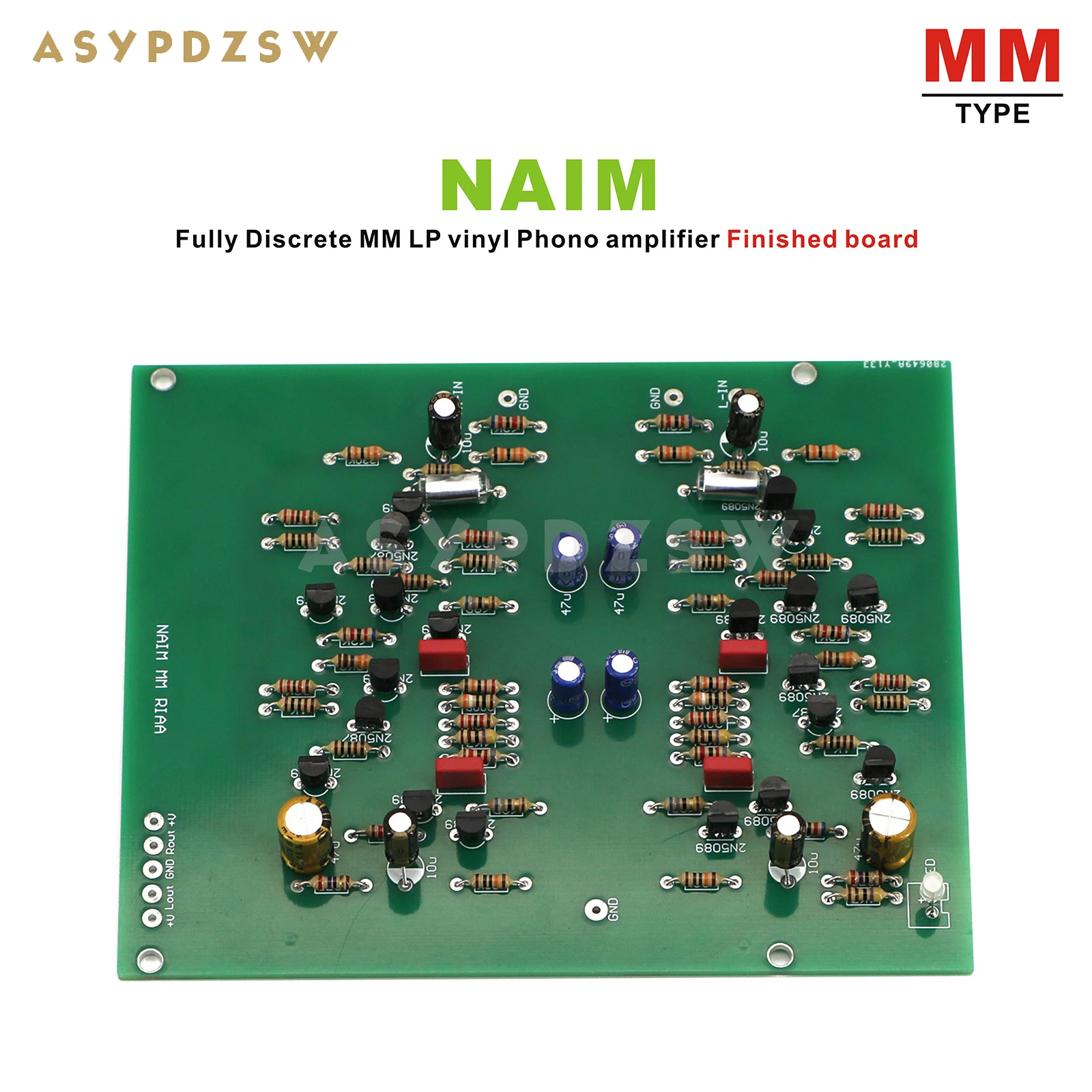Fully-Discrete-MM-LP-vinyl-Phono-amplifier-DIY-Kit-Finished-board-Base ...
