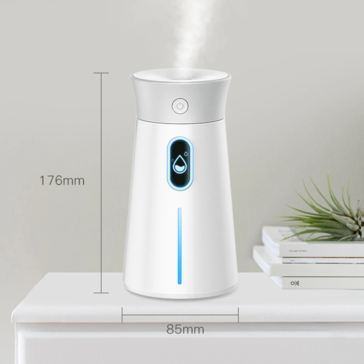 KONKA-Mini-humidificador-de-aire-blanco-de-poco-ruido-luz-nocturna ...