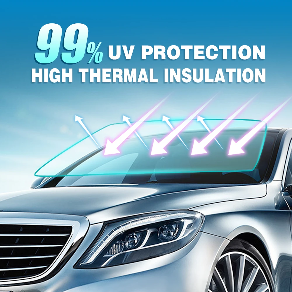 Car Window Foils 1.9-71% Vlt Solar Films Uv Protector Foils Window Tint ...