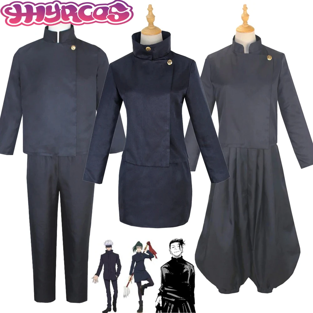 Anime-Jujutsu-Kaisen-Cosplay-Costume-para-Homens-e-Mulheres-Adultos ...