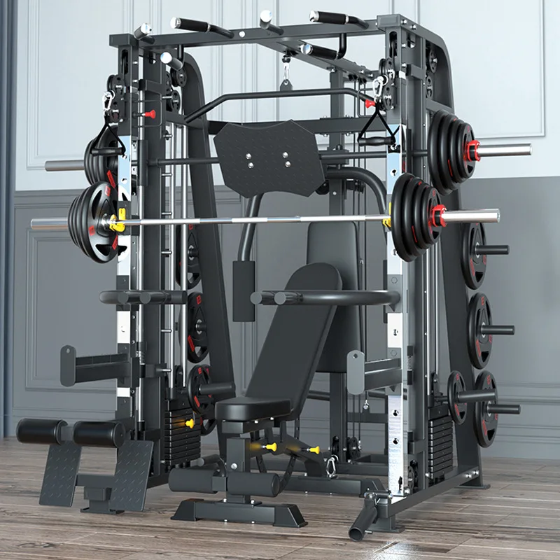 Smith-Machine-Fitness-Equipment-Household-Multifunctional-Large ...