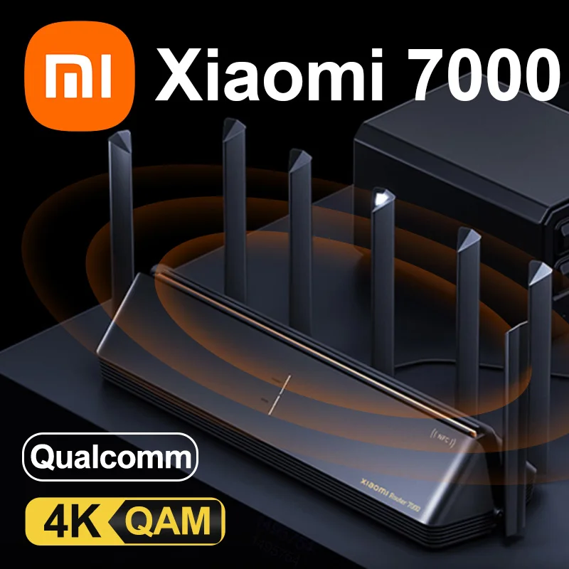 New 2023 Xiaomi Original Router 7000 Qualcomm A73 1.5GHz 1GB Powerful ...