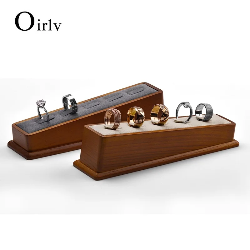 Oirlv-Solid-Wood-Ring-Stand-Ring-Holder-Ring-Tray-Ring-Organizer ...