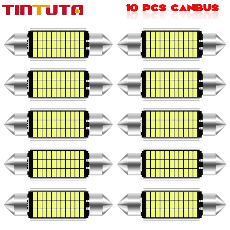 Festoon 31mm 36mm 39mm 41mm High Quality Super Bright Led Bulb C5w C10w Car License Plate Light ...