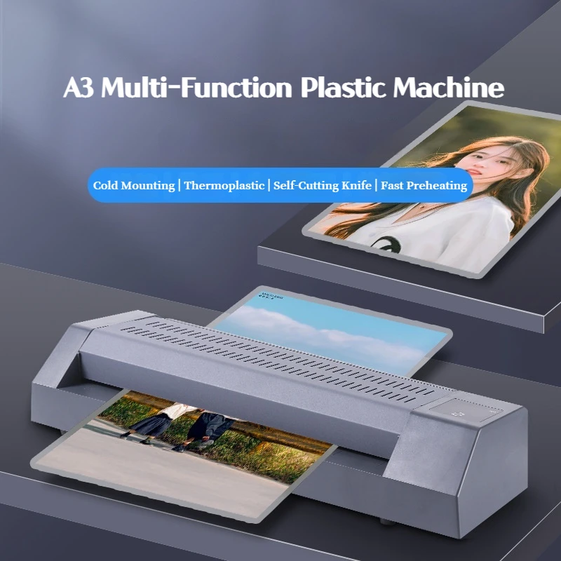 New-GL800-A3-Multi-Function-Laminating-Machine-Household-NTC-Precise-Temperature-Control-With ...
