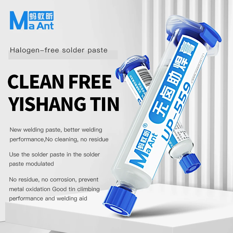 Maant Up-559 Bga Pcb Fluxus Paszta No-Tiszta Forrasztó / Smd Forrasztási Zsír Alacsony Maradék ...