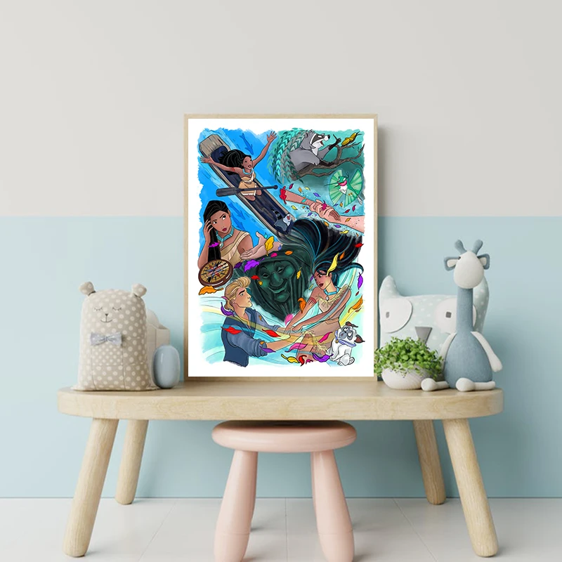 Disney Princess Pocahontas And John Smith