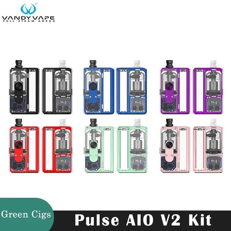 Original-Vandy-Vape-Pulse-AIO-V2-Kit-80W-fit-18650-Battery-6ml-RBA-Tank ...