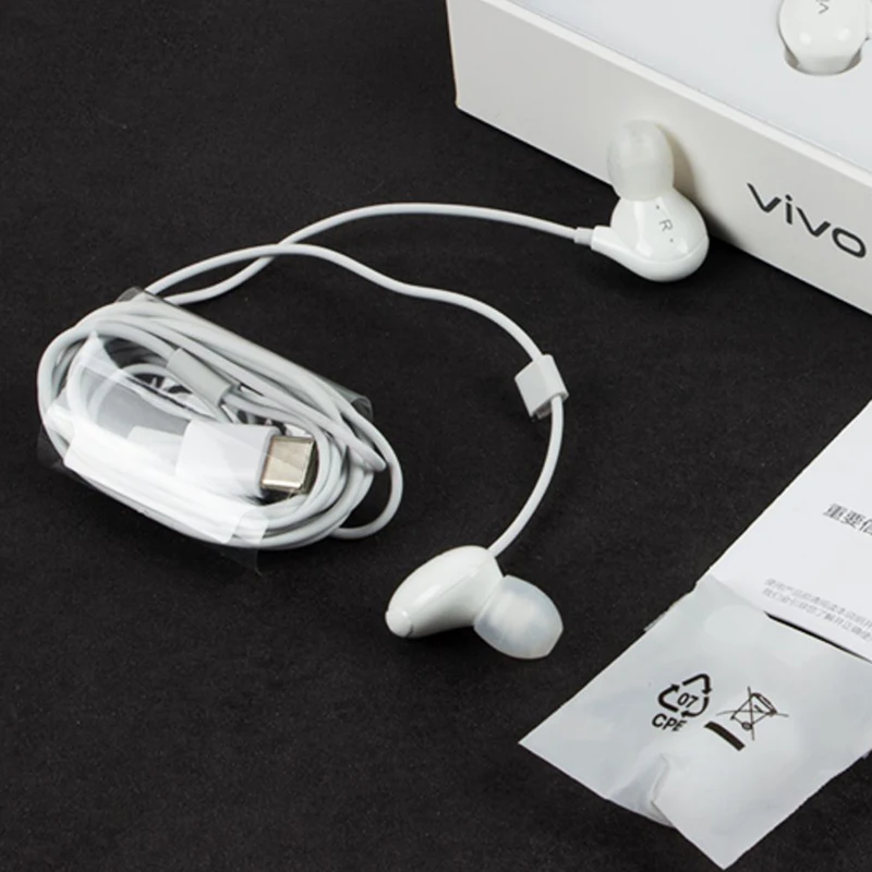 Vivo X300 XE710 Earphone USB TYPE C Wired control Hi-Fi Headset For ...