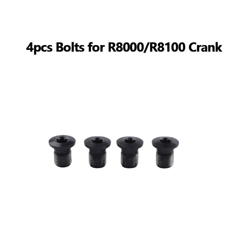 4PCS-Screws-For-R8000-R8100-Crankset-Single-Plate-Nail-Chainring-Road ...