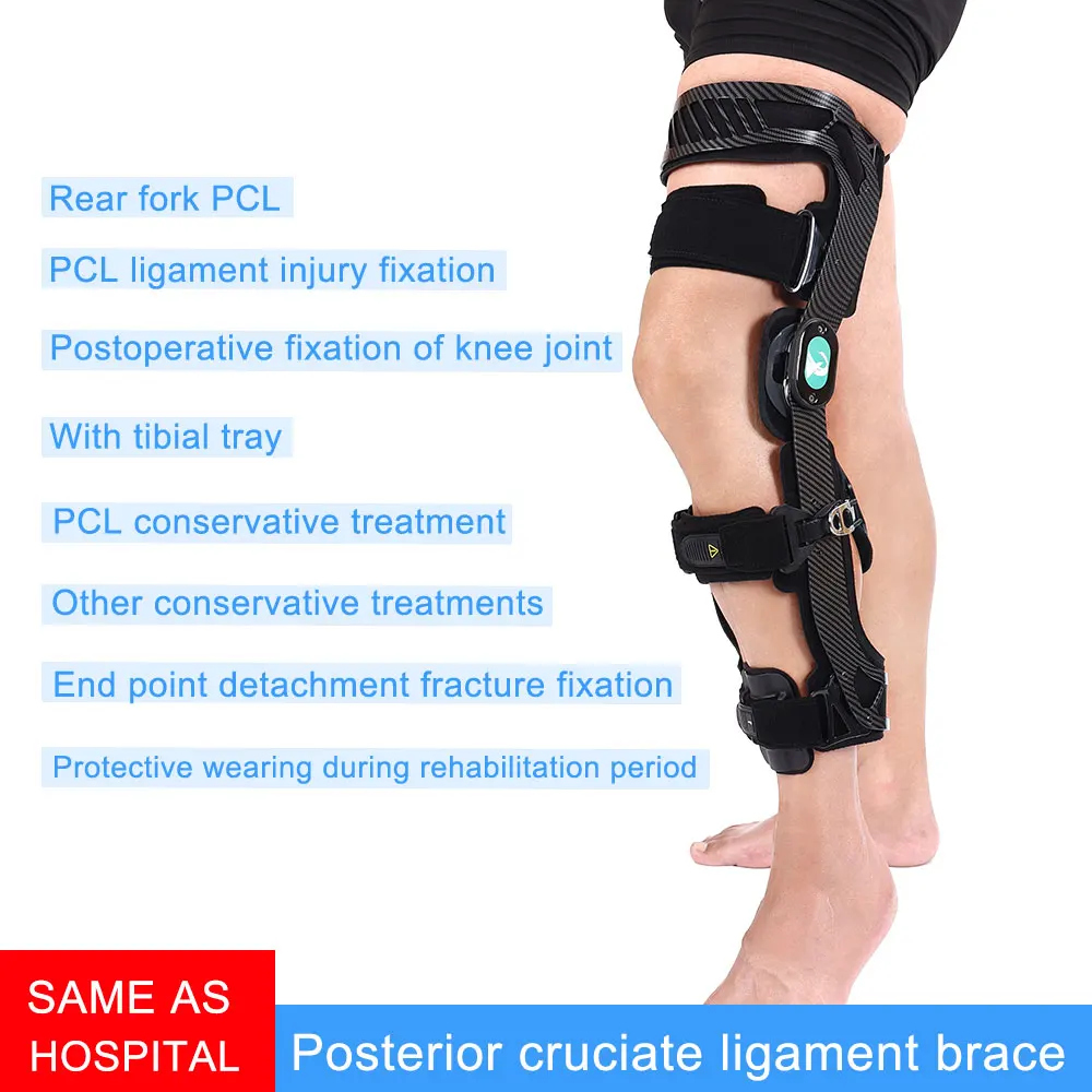 ACL Knee Brace, Functional Knee Support for PCL, MCL, Ligament Sports ...