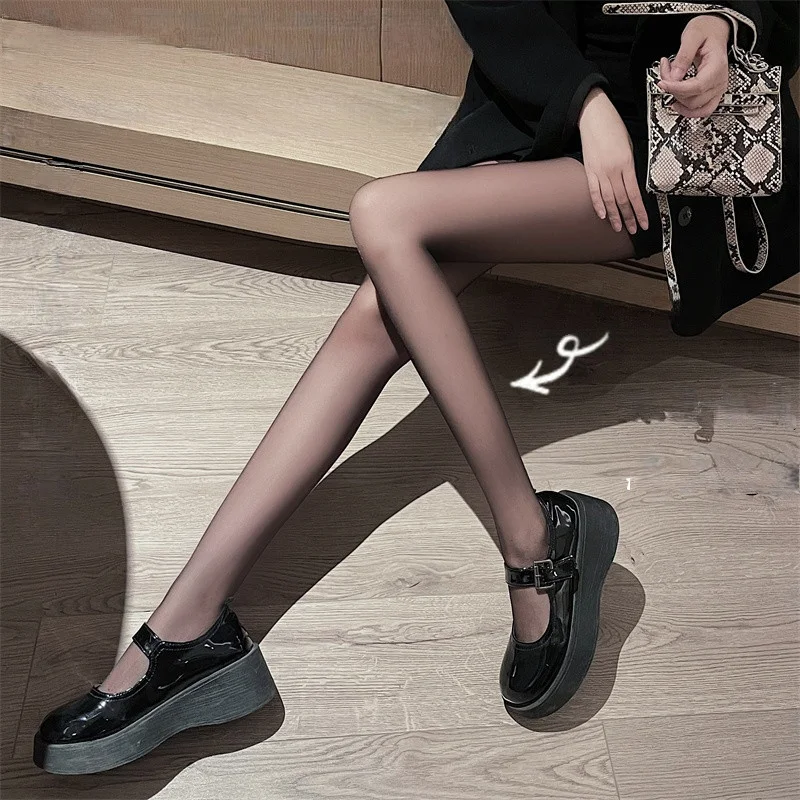 Black-Silk-Stockings-for-Power-Wear-Tall-Lengthened-Stockings-Fleece ...