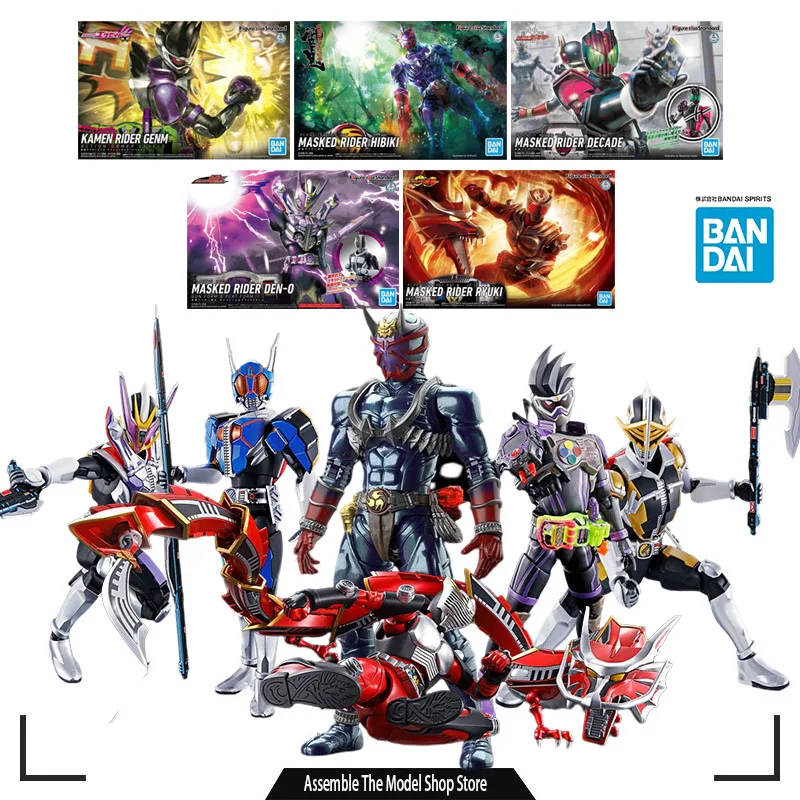 BANDAI Kit Modelo Original Figura ascensão Padrão KAMEN RIDER RYUKI ALL ...