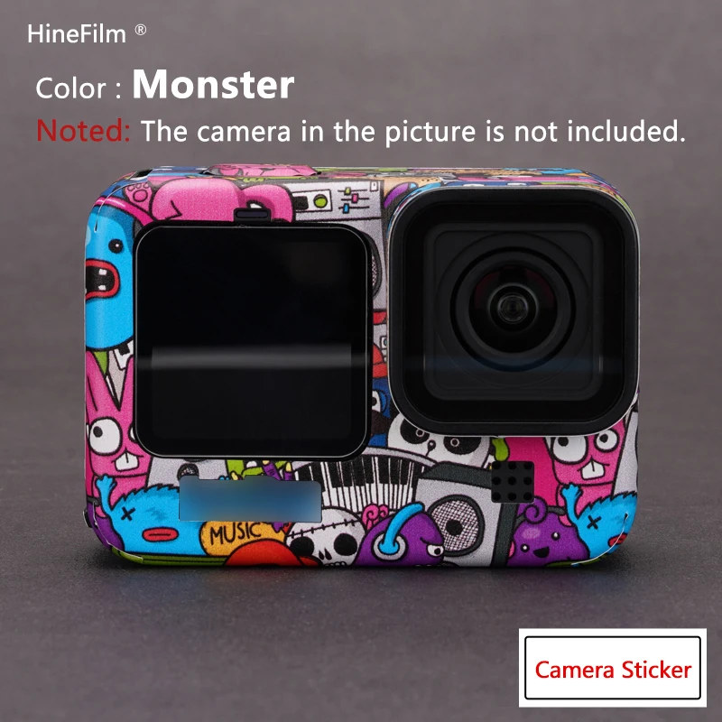 GoPro-Hero-12-11-Hero-10-black-Cameras-Sticker-Gopro12-Skin-For ...