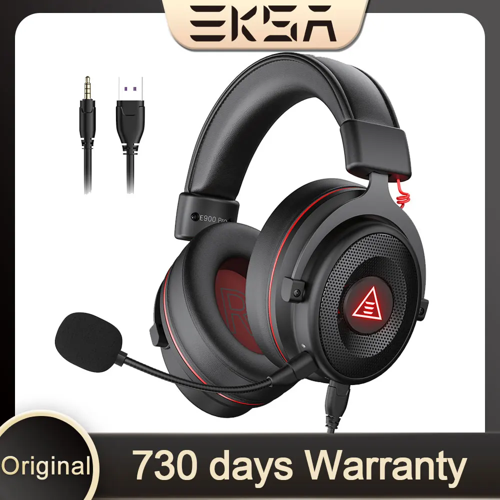 Eksa-e900-pro-usb-gaming-headset-com-microfone-destac-vel-sem-ru-do-som ...
