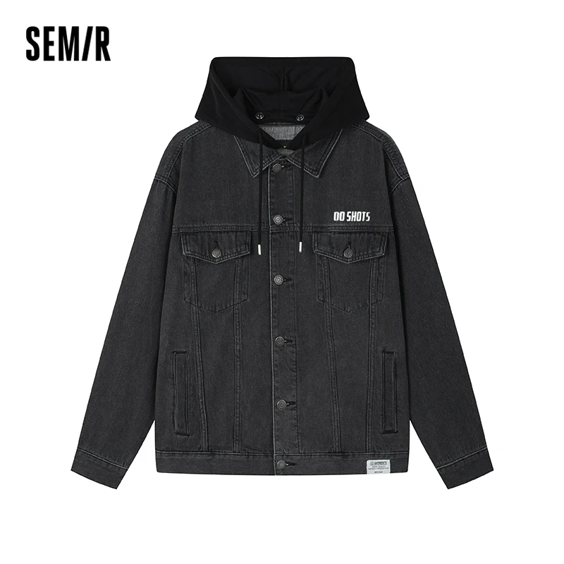 Semir-Denim-Jacket-Men-Knitted-Hooded-Loose-Jacket-2021-Autumn-New ...