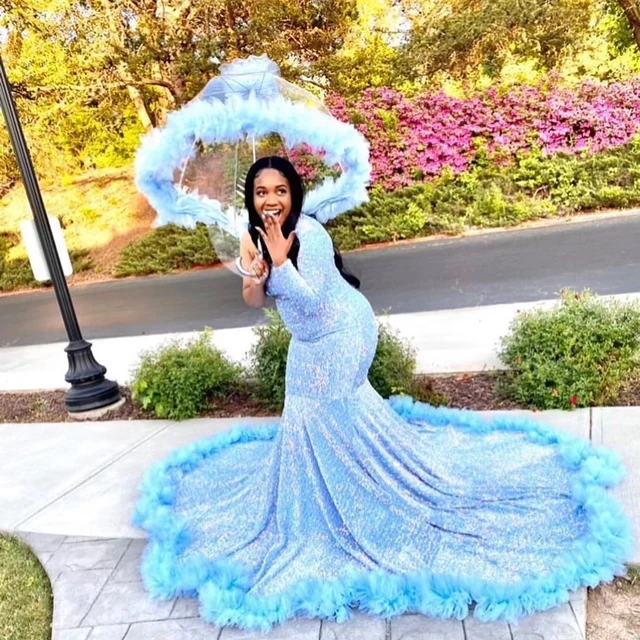 Baby Blue Prom Dresses 2022