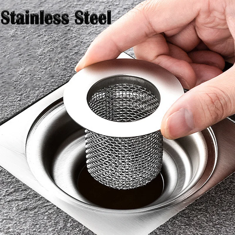 Multifunctional Stainless Steel Floor Drain Filter Mesh Kitchen Sink ...