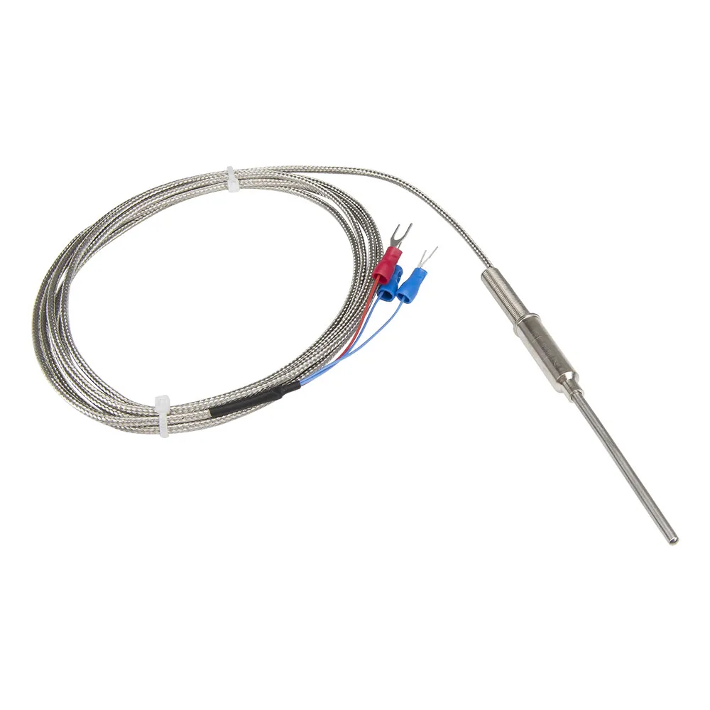 FTARP08-PT100-type-50mm-flexible-probe-2m-metal-braided-cable-RTD ...