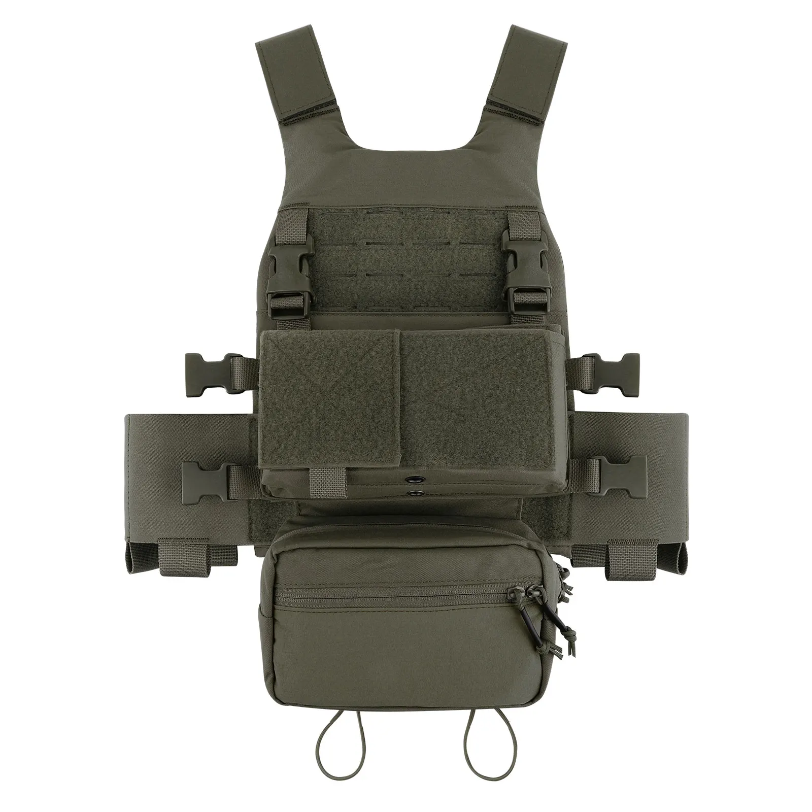 KRYDEX-FCS-Slickster-Tactical-Vest-Plate-Carrier-Elastic-Cummerbund ...