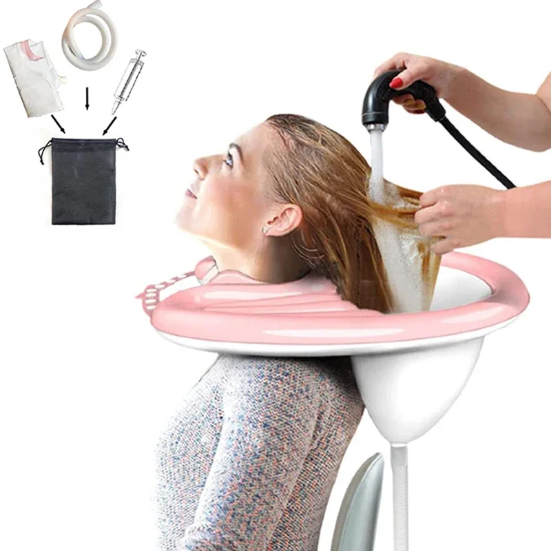 New-Inflatable-Shampoo-Basin-PVC-Foldable-Portable-Shampoo-Pad-Spa-Tub ...