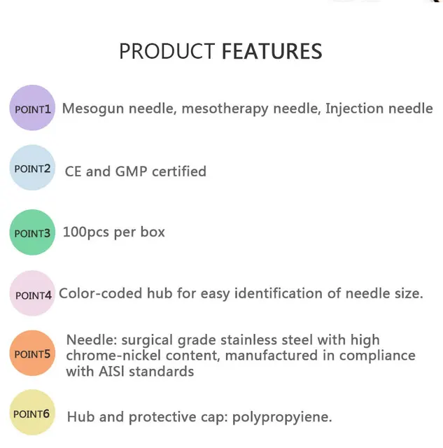 MT Derm Meso Needles Clear Plastic (Precision Plus) –, 48% OFF