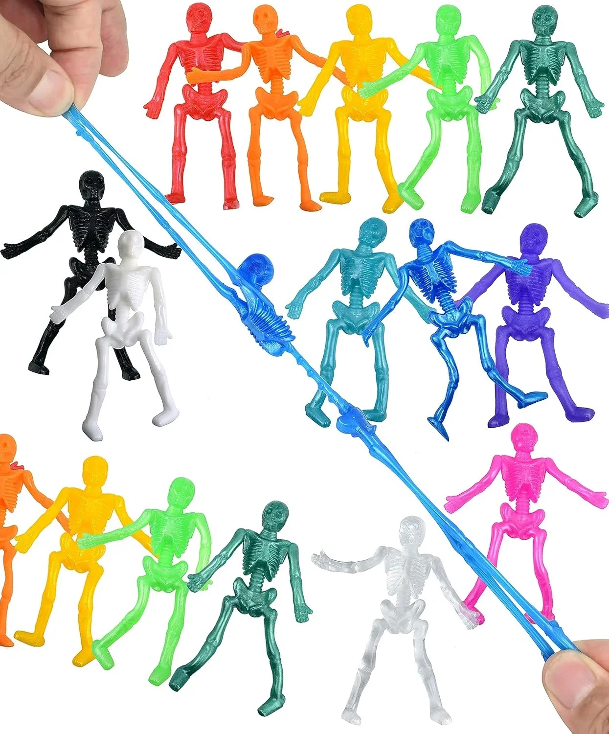 10pcs-Stretchy-Skeleton-Toys-For-Kids-Assorted-Color-Stretchy-Skull ...