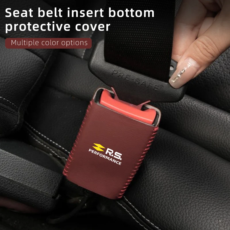 Car Seatbelt Buckle Protector Safety Belt Base Protective Cover For ...