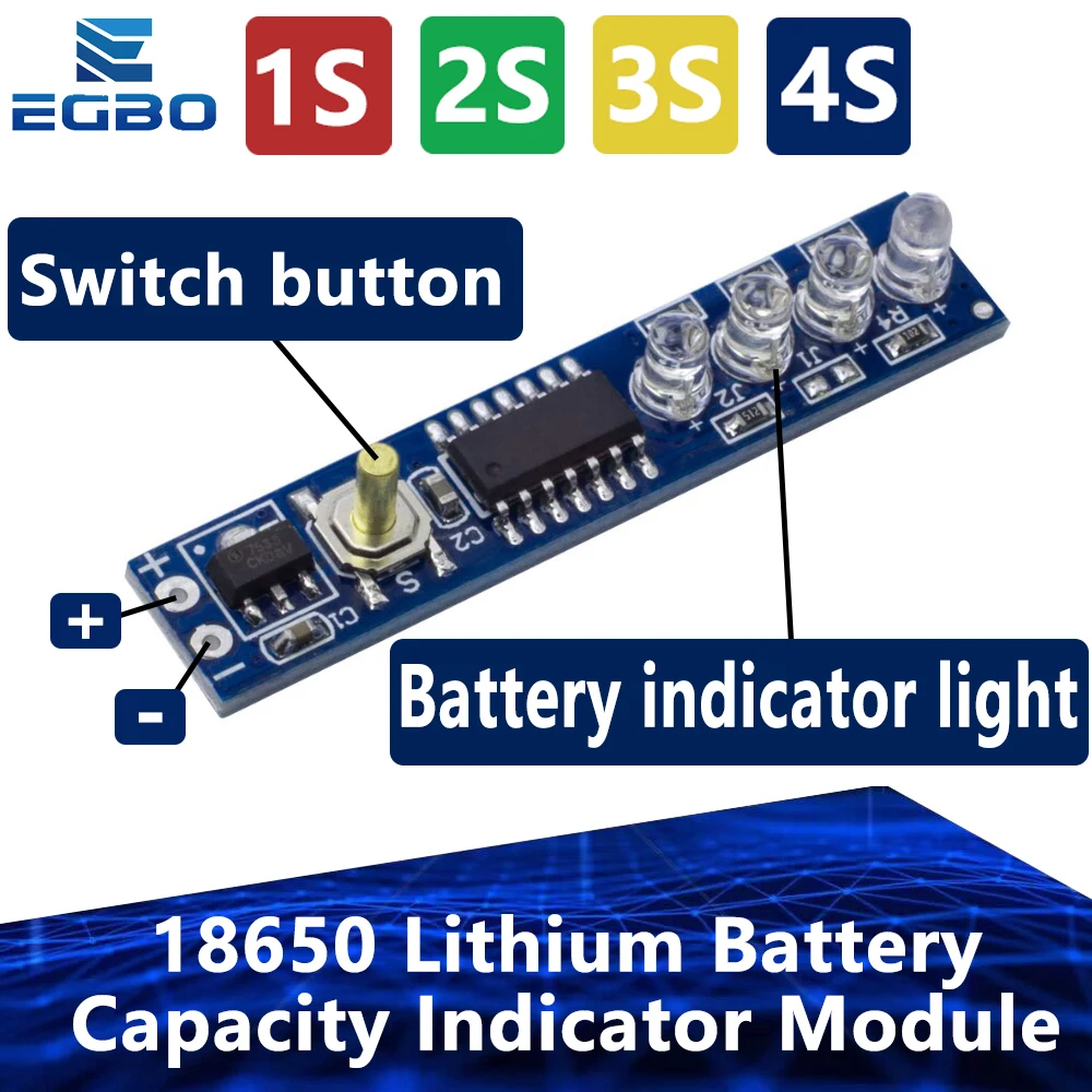 EGBO-1S-2S-3S-4S-Single-3-7V-18650-Lithium-Battery-Capacity-Indicator ...