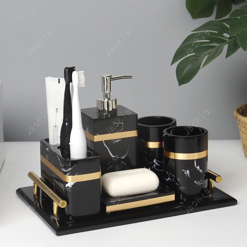 European-8-Piece-Hotel-Bathroom-Accessories-Set-Restroom-Toiletries ...