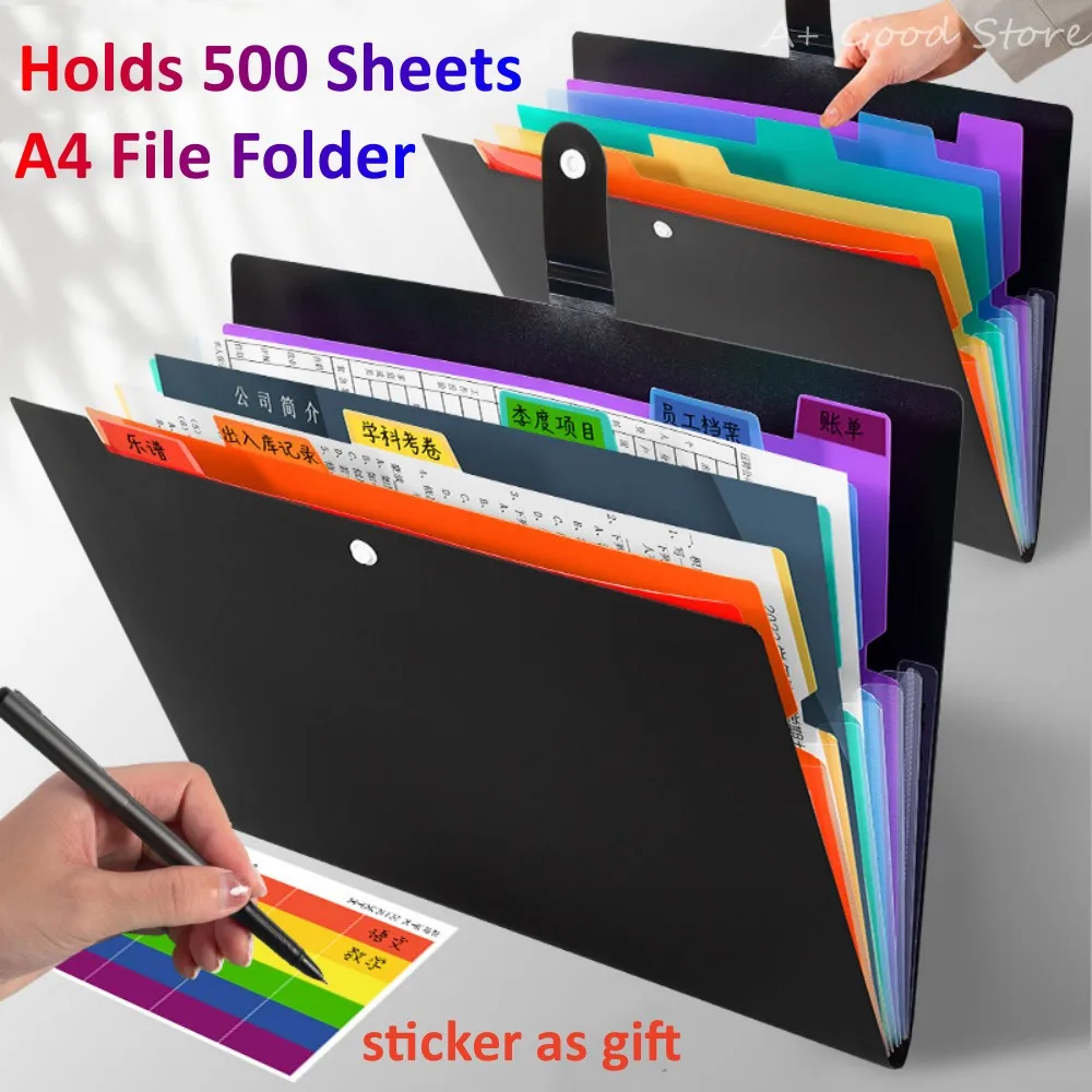 7-Layers-Expanding-A4-File-Folder-Storage-Bag-Test-Paper-Document ...