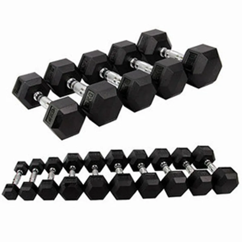 Fitness equipment hex fixed dumbbell men's fitness home gym commercial ...