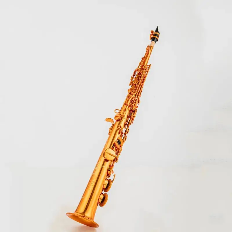 Made-in-France-Mark-VI-Brass-Straight-Soprano-Sax-Saxophone-Bb-B-Flat ...