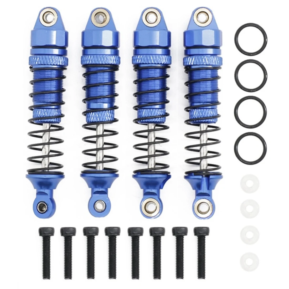4Pcs Metal Front and Rear Shock Absorber for Traxxas LaTrax Teton ...