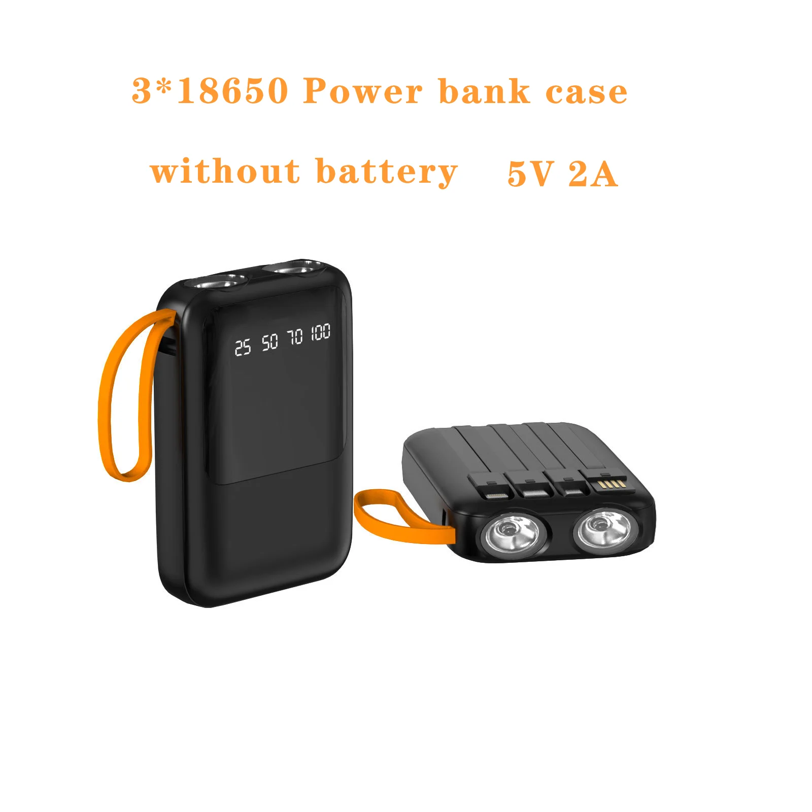 DIY-Power-Bank-Case-3-18650-Battery-Charge-Storage-Box-5V-Dual-USB ...