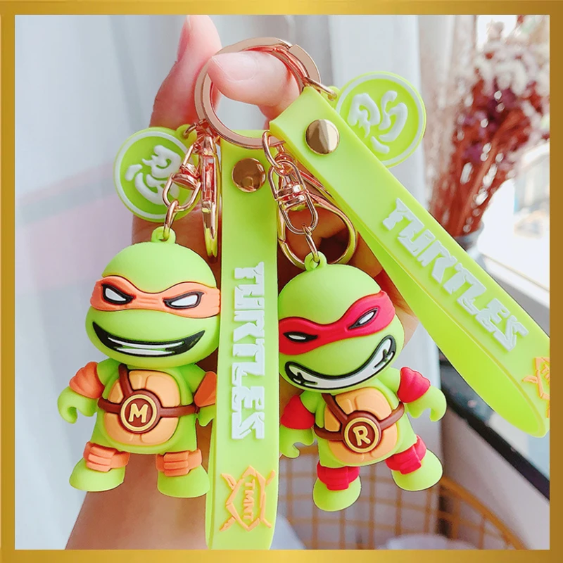 In-Stock-Teenage-Mutant-Ninja-Turtle-Keychain-Cartoon-Tortoise-Keyring ...