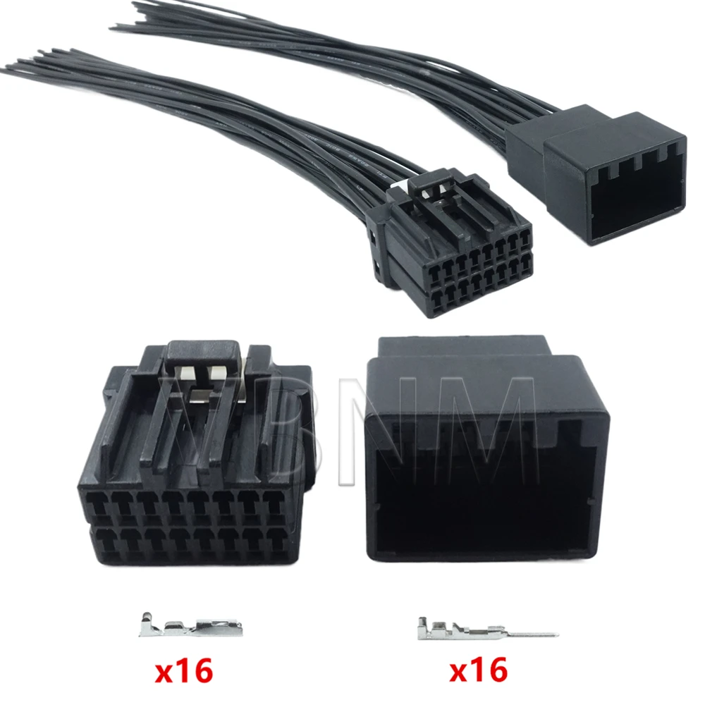 16 Pin 175966-2 175615-2 Auto Electric Wire Cable Plug Car Unsealed ...