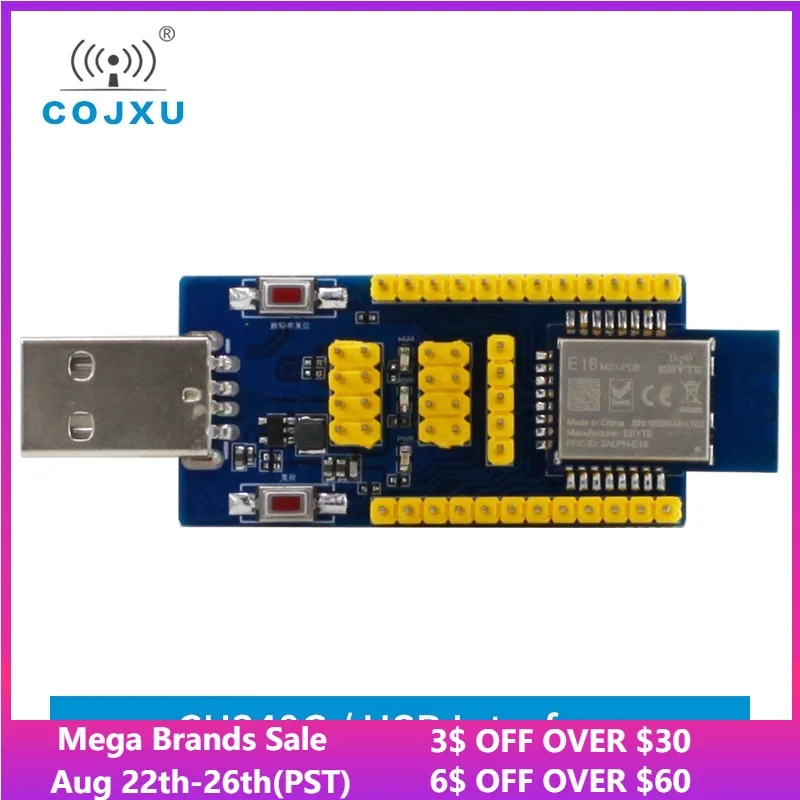 Cc2530 Usb To Ttl Uart Ch340g Test Board Kit Zigbee Module 2.4ghz E18 ...