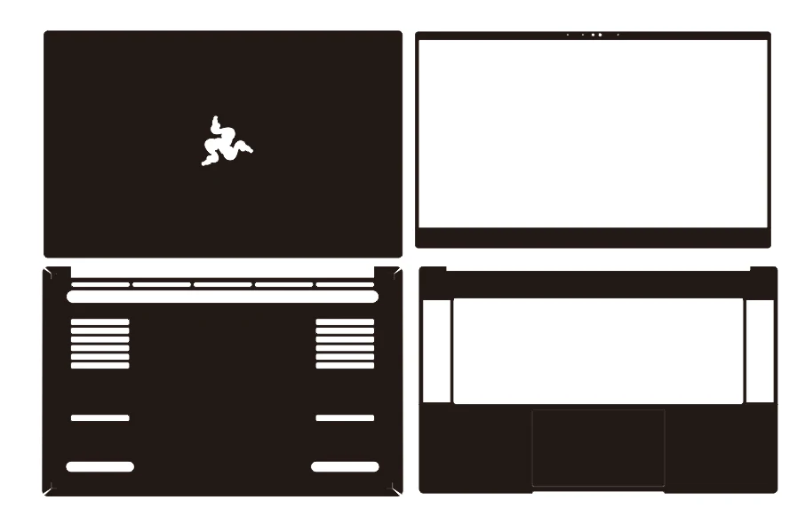 Special-Carbon-fiber-Vinyl-Laptop-Sticker-Skin-Decals-Protector-Cover ...