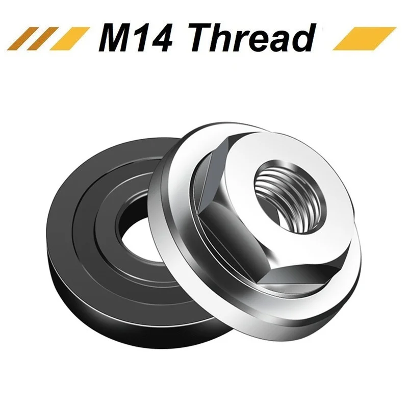 M14-M10-Haakse-Slijper-Hexagon-Flens-Moer-Quick-Release-Vergrendeling ...